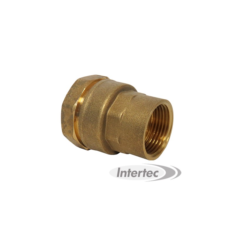 EMBOUT FEMELLE LAITON A SERRAGE. Raccords Laiton